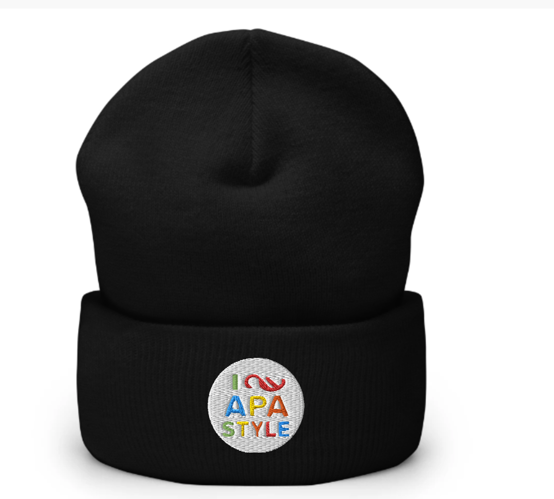 APA Style Beanie – APA Merch Store