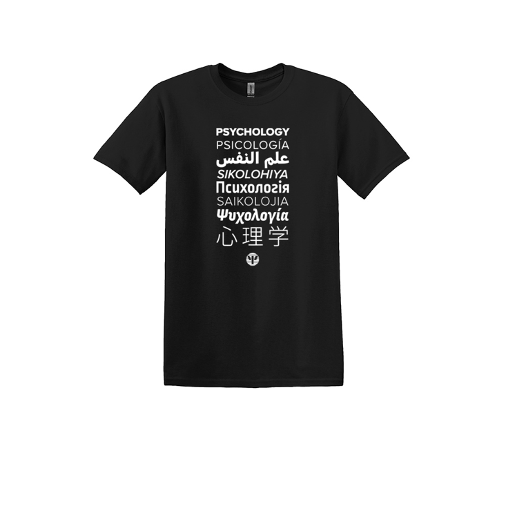 Psychology Around The World T-Shirt – Classic Fit – APA Merch Store